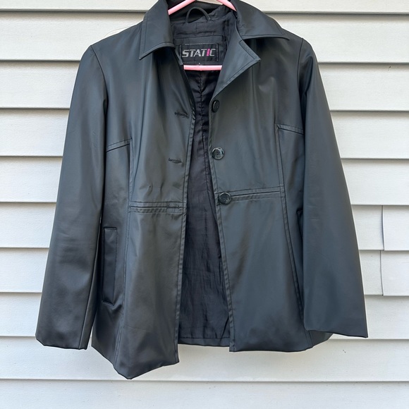 Static | Jackets & Coats | Static Kids Faux Leather Jacket | Poshmark